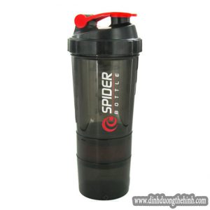 Shaker spider bottle 500ml - Dinh Dưỡng Thể Hình