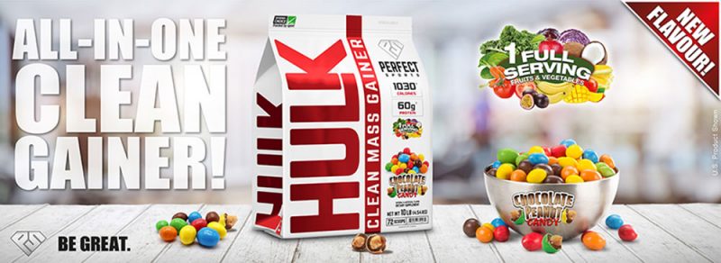Perfect Sports Hulk Clean Mass Gainer 10lbs (4,5kg) + Tặng kèm quà
