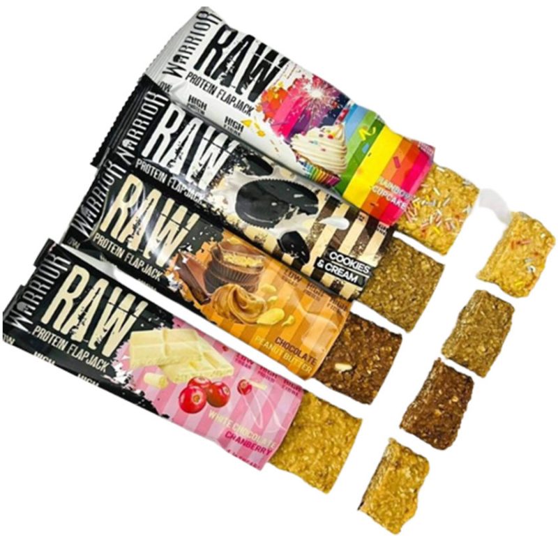 Warrior RAW Protein Bar Hộp 12 Thanh (75g) - Hộp 12 thanh