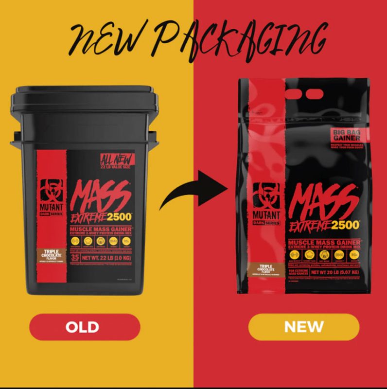 Mutant Mass Extreme 2500 20lbs (9,07kg)