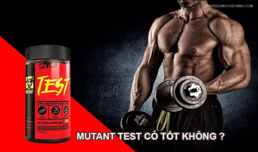 Review đánh giá Mutant Test có tốt không ? Tác dụng gì ? - Dinh Dưỡng ...